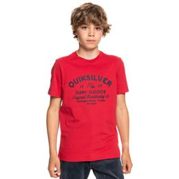 Quiksilver T-Shirt »Closed Tions« rot 14(155-164cm) 14(155-164cm) Stoff: leichter Baumwoll-Jersey [160 g/m2]