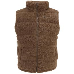 Karl Kani Steppweste &raquo;Herren KM223-060-1 OG Teddy Puffer Vest&laquo; 1 Stk. tlg. dark taupe S S MUST-HAVES: Ein vielseitiges Kleidungsst&uuml;ck, das jedem...