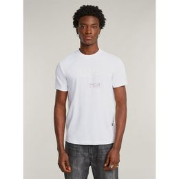 G-Star Raw G-STAR T-Shirt &raquo;Originals T-Shirt&laquo; white XS XS Gerippter Ausschnitt