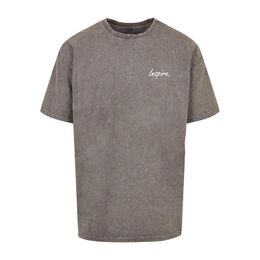 Merchcode T-Shirt &raquo;Herren Inspire Acid Washed Heavy Oversized Tee&laquo; 1 Stk. asphalt S S Vielseitige T-Shirts f&uuml;r jeden Anlass