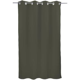 Vhg Verdunkelungsvorhang &raquo;Leon1&laquo; &Ouml;sen 1 Stk. tlg. anthrazit Obermaterial: 100% Polyester 160 cm
