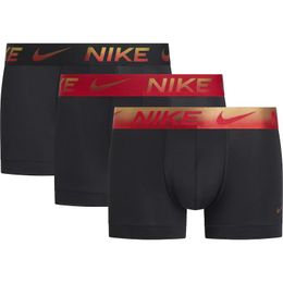 Nike Underwear Herren NIKE Underwear Trunk &raquo;TRUNK 3PK&laquo; Packung, 3er, 3 Stk. mit NIKE Logo-Elastikbund L, 3 Stk.