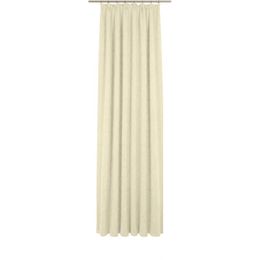 WIRTH Vorhang &raquo;Conny&laquo; Kr&auml;uselband 1 Stk. tlg. beige Polyacryl, Polyester