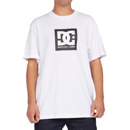 DC Shoes T-Shirt &raquo;Square Star&laquo; wei&szlig; XXL XXL Material: Mittelschweres, raues Jersey