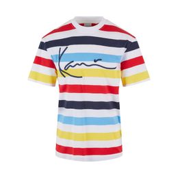 Karl Kani T-Shirt &raquo;Herren KM222-048-1 KK Signature Stripe Tee multicolor&laquo;, 1 Stk. multicolored XS XS KOMFORT OHNE GRENZEN: Genie&szlig;en Sie den ganzen...