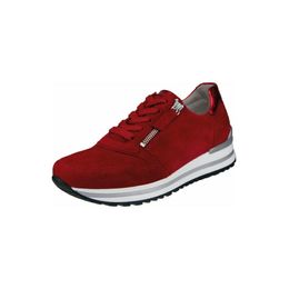 Gabor Comfort Sportliche Schn&uuml;rschuhe in Rot | Gr.: 35,5