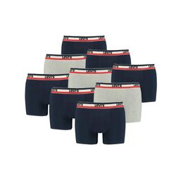 Levi's Levi ́s Boxershorts LEVIS Men Sprtswr Logo Boxer 9P in Navy / Grey Melange | Gr.: M