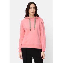 Camel Active Hoodie aus reiner Baumwolle in Beere | Gr.: XXS