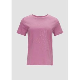 QS T-Shirt in 47D0_lavendel | Gr.: M