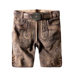 Stockerpoint Trachtenlederhose Logan in kiesel gespeckt | Gr.: 58