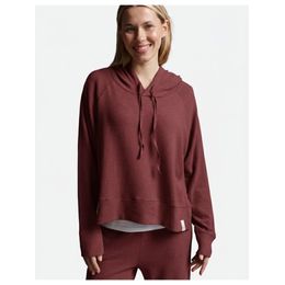 Cotton Candy Langarmshirt in burgundy melange | Gr.: XL
