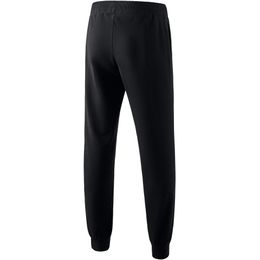 Erima Herren Sweatpants mit Buendchen in schwarz | Gr.: L