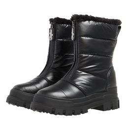Buffalo Stiefel & Boots - Aspha Quilt Zip - Gr. 40 (EU) - in Schwarz - f&uuml;r Damen