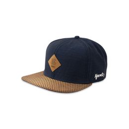 Djinns Cap 'Glencheck' Herren Gr&ouml;&szlig;e 55/60 navy / hellbraun