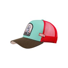 Coastal Cap 'HFT Pray for Waves' Damen Gr&ouml;&szlig;e 55/60 t&uuml;rkis / dunkelbraun / rot / wei&szlig;