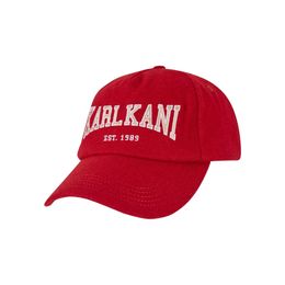 Karl Kani Cap 'KA-233-001-1' Damen Gr&ouml;&szlig;e 55/60 rot / wei&szlig;