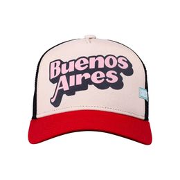 Coastal Cap 'HFT Buenos Aires' Herren Gr&ouml;&szlig;e 55/60 creme / pink / rot / schwarz