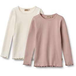 Wheat Shirt M&auml;dchen Gr&ouml;&szlig;e 110 creme / rosa