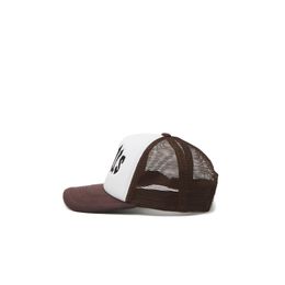 PEQUS Cap Damen Gr&ouml;&szlig;e 55/60 schoko / wei&szlig;