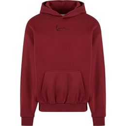Karl Kani KK Small Signature Essential Os Hoodie ' ' Herren Gr&ouml;&szlig;e L rot