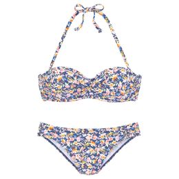 Buffalo Bikiniset Damen Gr&ouml;&szlig;e M navy / kiwi / orange / rosa