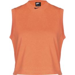 Nike Sportswear Top Damen Gr&ouml;&szlig;e S orange / schwarz