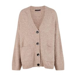 Urban Classics Strickjacke Damen Gr&ouml;&szlig;e M braunmeliert