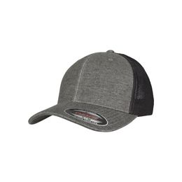 Flexfit Cap Damen Gr&ouml;&szlig;e 60/61 graumeliert / schwarz