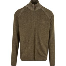 INDICODE Jeans Strickjacke 'Fun' Herren Gr&ouml;&szlig;e M oliv