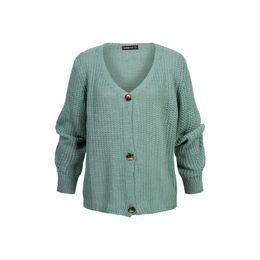 Cloud5ive Strickjacke Damen Gr&ouml;&szlig;e XL smaragd