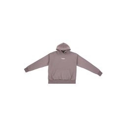 Dropsize Sweatshirt Herren Gr&ouml;&szlig;e L mokka / wei&szlig;