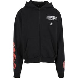Forgotten Faces Sweatjacke Herren Gr&ouml;&szlig;e XXL rot / schwarz / wei&szlig;