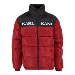 Karl Kani Winterjacke 'Essential' Herren Gr&ouml;&szlig;e XS dunkelrot / schwarz / wei&szlig;