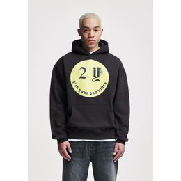 2y Studios Sweatshirt 'Smiley' Herren Gr&ouml;&szlig;e S hellgelb / schwarz