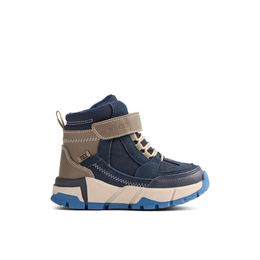 Wheat Stiefel 'Muni' Jungen Gr&ouml;&szlig;e 25 navy / taupe