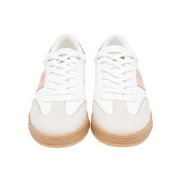 Tom Tailor Sneaker M&auml;dchen Gr&ouml;&szlig;e 39 nude / hellbeige / gold / wei&szlig;