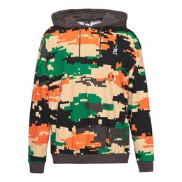 Dangerous Dngrs Sweatshirt Herren Gr&ouml;&szlig;e XXL beige / dunkelgrau / gr&uuml;n / orange