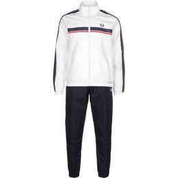 Sergio Tacchini Trainingsanzug 'AGAVE' Herren Gr&ouml;&szlig;e L nachtblau / rot / wei&szlig;