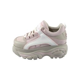 Buffalo Sneaker Damen Gr&ouml;&szlig;e 36 taupe / hellpink / wei&szlig;