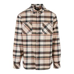 Urban Classics Hemd 'Mountain' Herren Gr&ouml;&szlig;e L beige / mischfarben