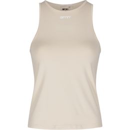 aim'n Aim'n Sporttop Damen Gr&ouml;&szlig;e XS beige / wei&szlig;