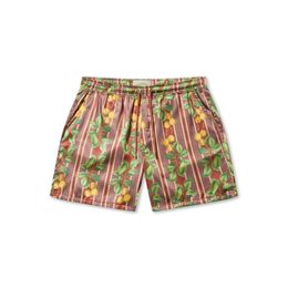 Pas De Monaco Shorts 'Fruits Cuban' Herren Gr&ouml;&szlig;e 35/36 cognac / gelb / gr&uuml;n