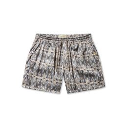 Pas De Monaco Shorts Herren Gr&ouml;&szlig;e 38 hellbraun / anthrazit / hellgrau / wei&szlig;