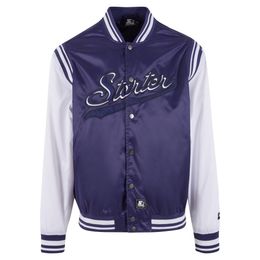 Starter Black Label Jacke Herren Gr&ouml;&szlig;e L nachtblau / wei&szlig; Sommerjacke