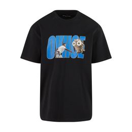 MT Upscale Shirt 'Ovhoe' male size 4XL Azure / Brown / Black / White