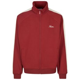 Karl Kani Sweatjacke Herren Gr&ouml;&szlig;e XXL dunkelrot / naturwei&szlig;