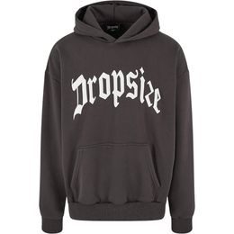 Dropsize Sweatshirt Herren Gr&ouml;&szlig;e S dunkelbraun / wei&szlig;