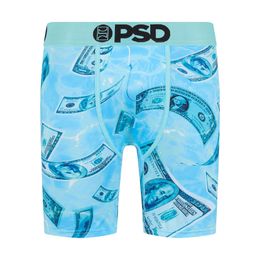 PSD Boxershorts 'Sink or Swim' Herren Gr&ouml;&szlig;e L hellblau / pastellgr&uuml;n / schwarz