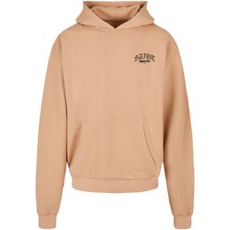 Mj Gonzales Sweatshirt 'Saint' Herren Gr&ouml;&szlig;e L beige / pastellblau / wei&szlig;