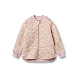 Wheat Jacke 'Loui' M&auml;dchen Gr&ouml;&szlig;e 116 creme / pastellgr&uuml;n / flieder / rosa